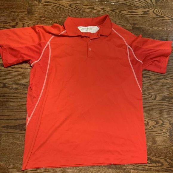 Nike | Shirts | Nike Golf Dri Fit Mens Xl Red Polo Shirt Short Sleeve ...